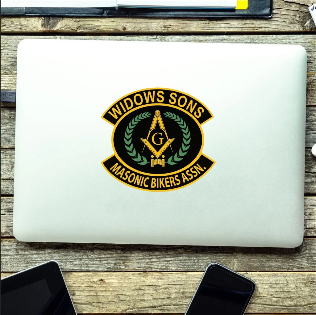Widows Sons Vinyl Stickers/Decals – Red Plume